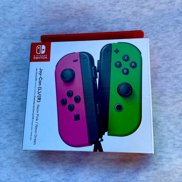 Video Games & Consoles | Nintendo Switch Joycon Neon Pink Neon Green ...
